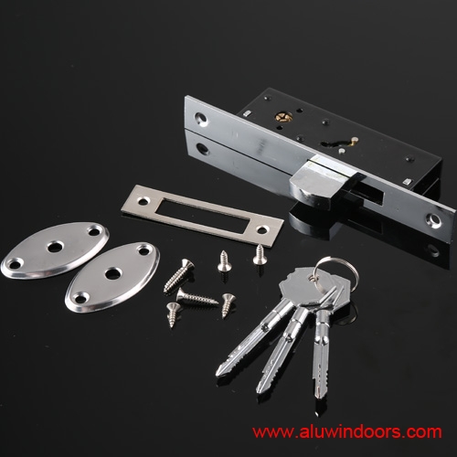 Zinc alloy MICO Swing door lock,Alu Door Lockset
