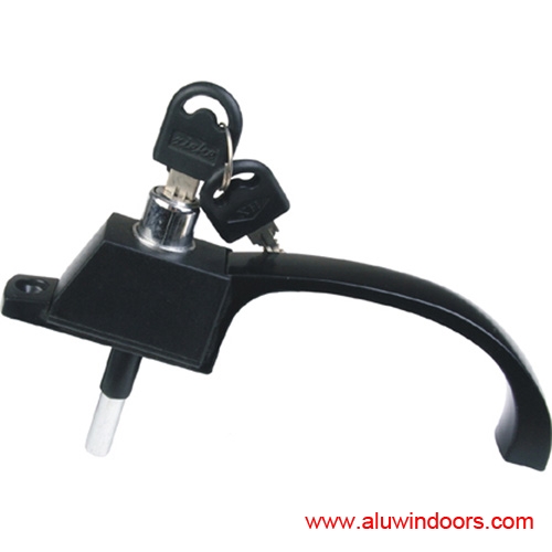 Sliding window handle lock